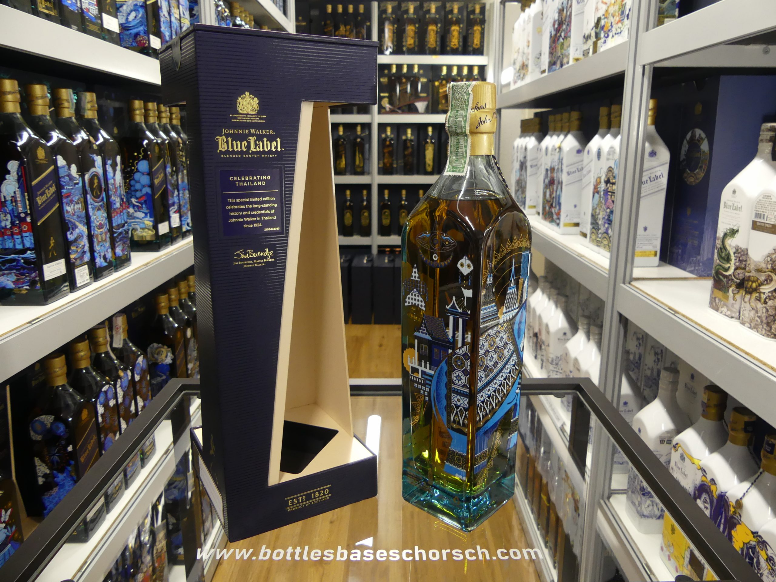 Johnnie Walker Blue Label Limited Edition Design Celebrating Thailand ...