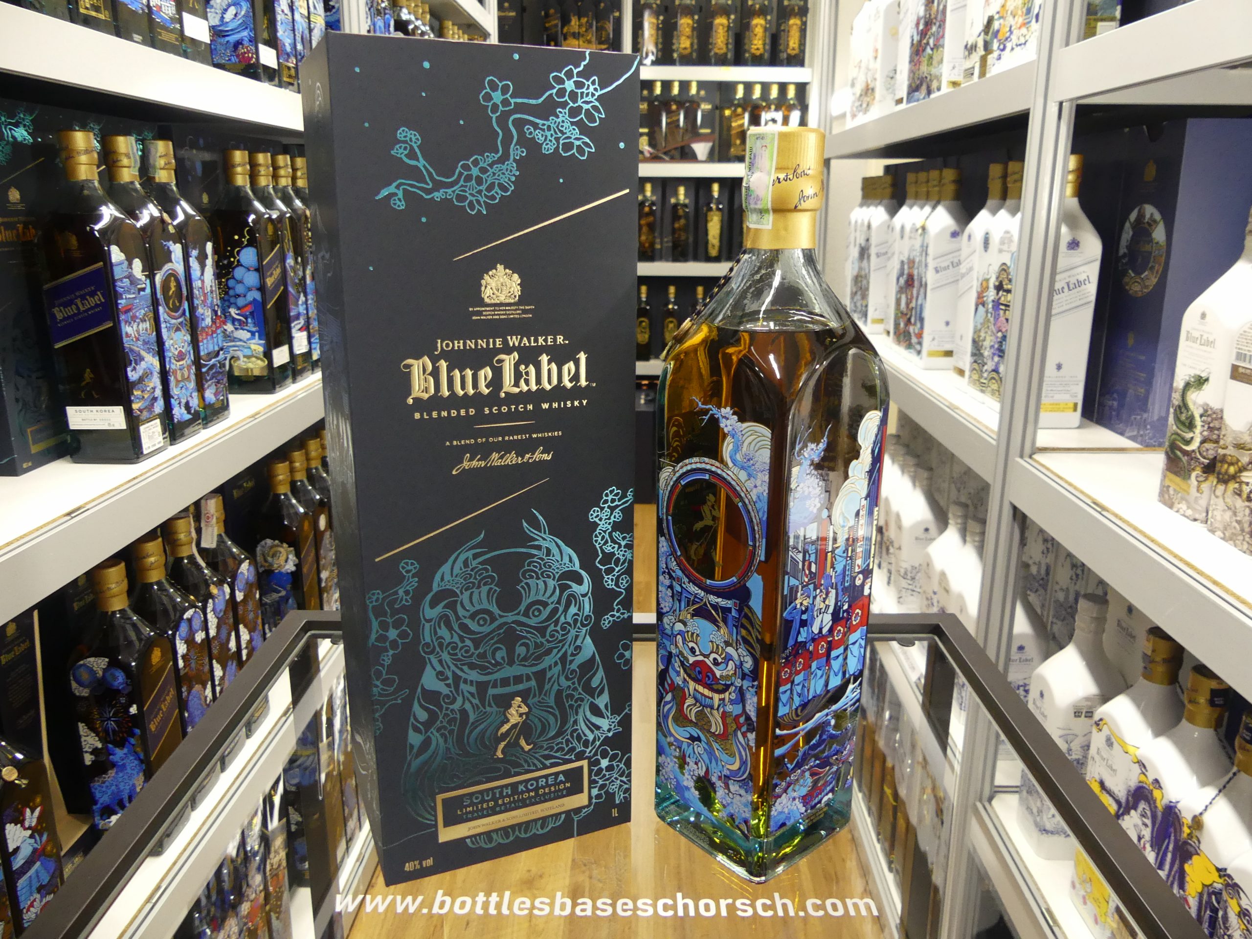 Johnnie Walker Blue Label Limited Edition Design South Korea Travel ...