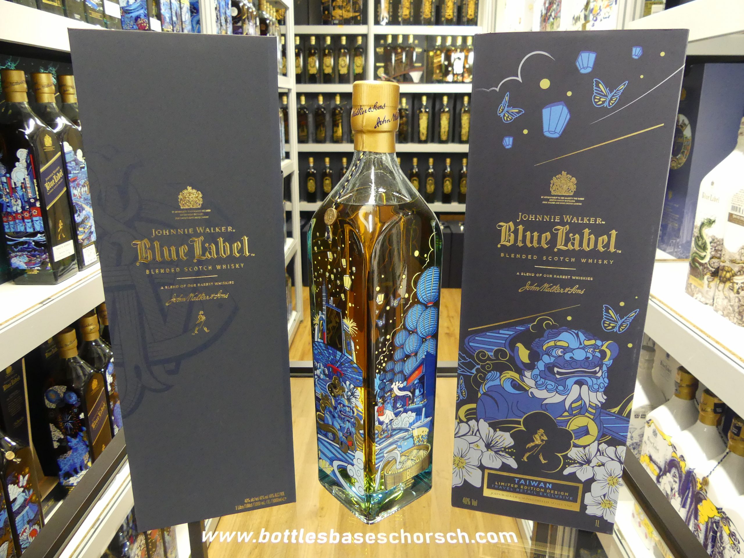 Johnnie Walker Blue Label Limited Edition Design Taiwan Travel Retail ...