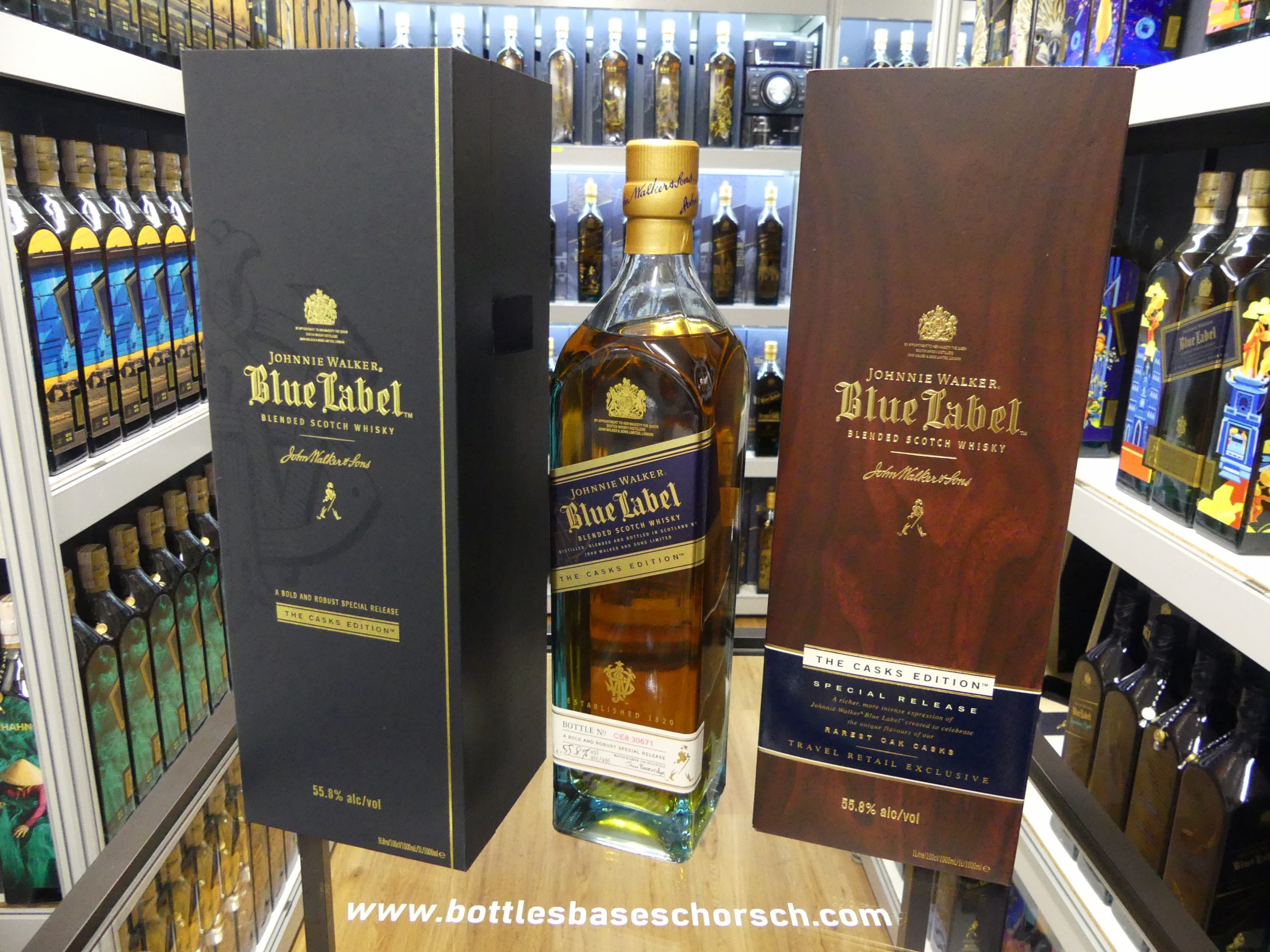Johnnie Walker Blue Label The Casks Edition Travel Retail Exclusive ...